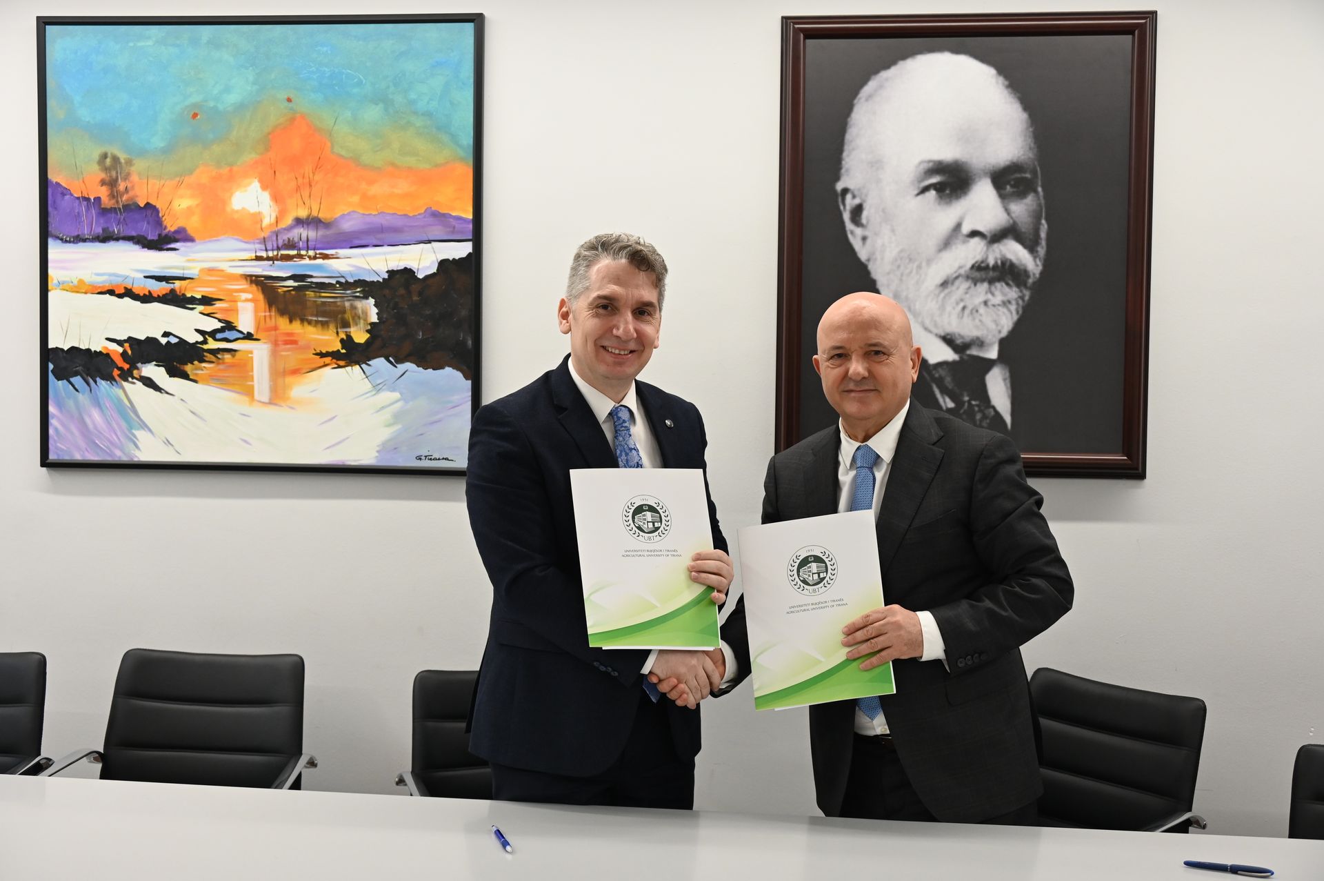UBT signs a cooperation agreement with Western Balkans University | UBT ...