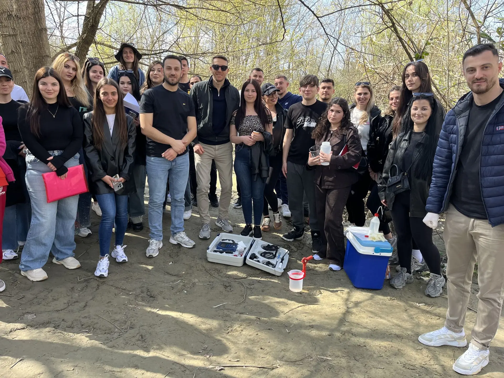 AUT students – field practice for environmental monitoring | UBT ...